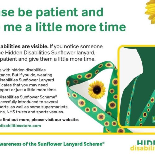 Sunflower Lanyard Scheme | Hillstreet